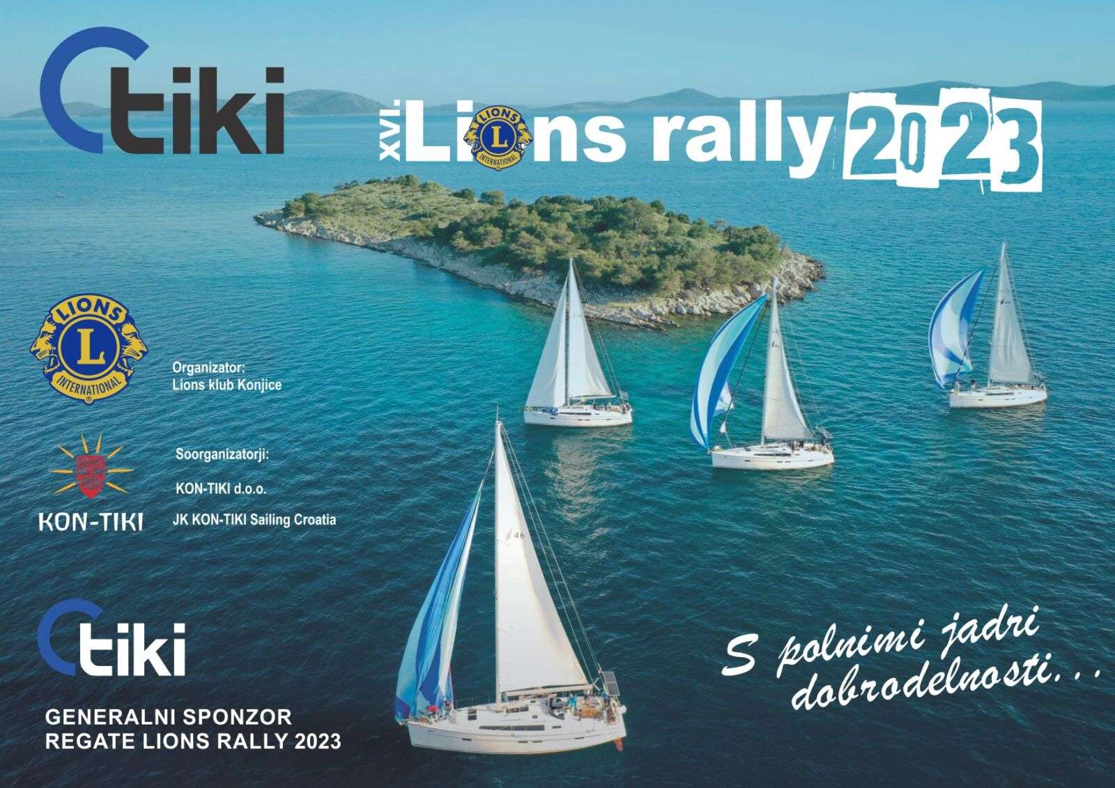 XVI. Tiki LIONS RALLY 2023 Humanitarna regata Lions kluba Konjice ...